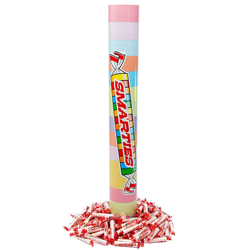 Mega Candy Super Tube Bank - Smarties: 6-Piece Case – Candy Warehouse