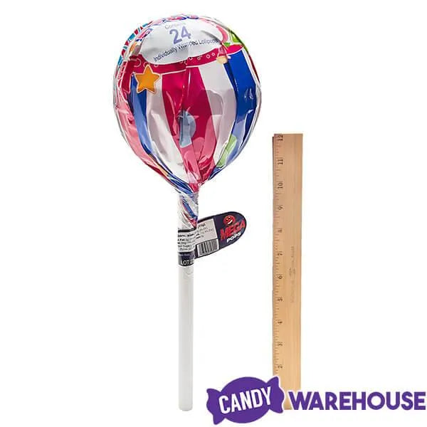 Mega Lollipops Giant Suckers: 6-Piece Display – Candy Warehouse