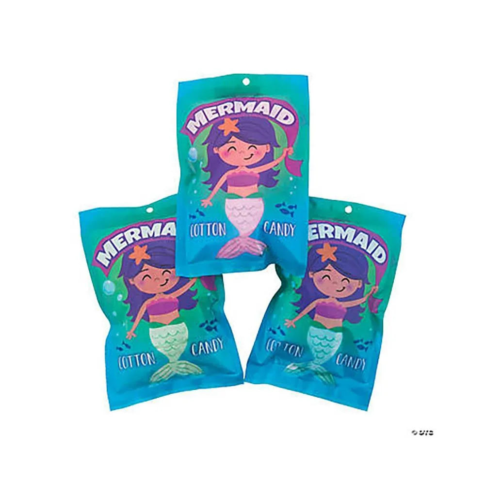 Mermaid Cotton Candy: 12-Piece Box – Candy Warehouse