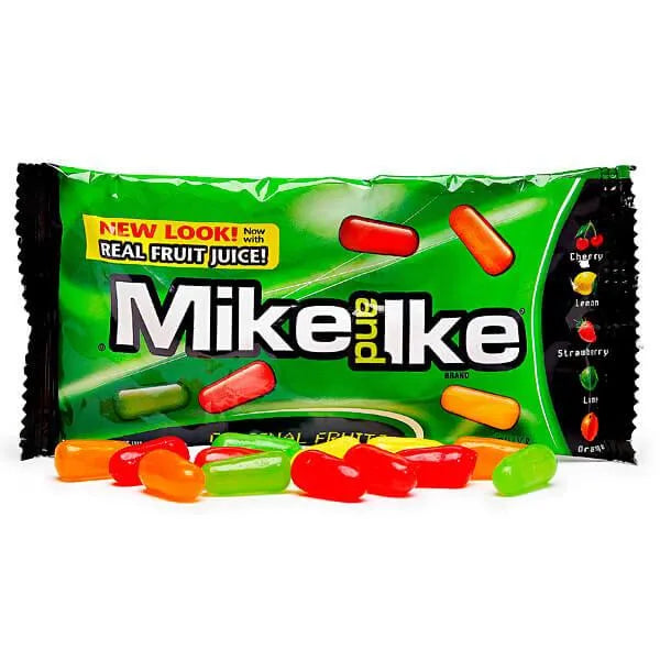 Mike and Ike Candy 1.8-Ounce Packs: 24-Piece Box – Candy Warehouse