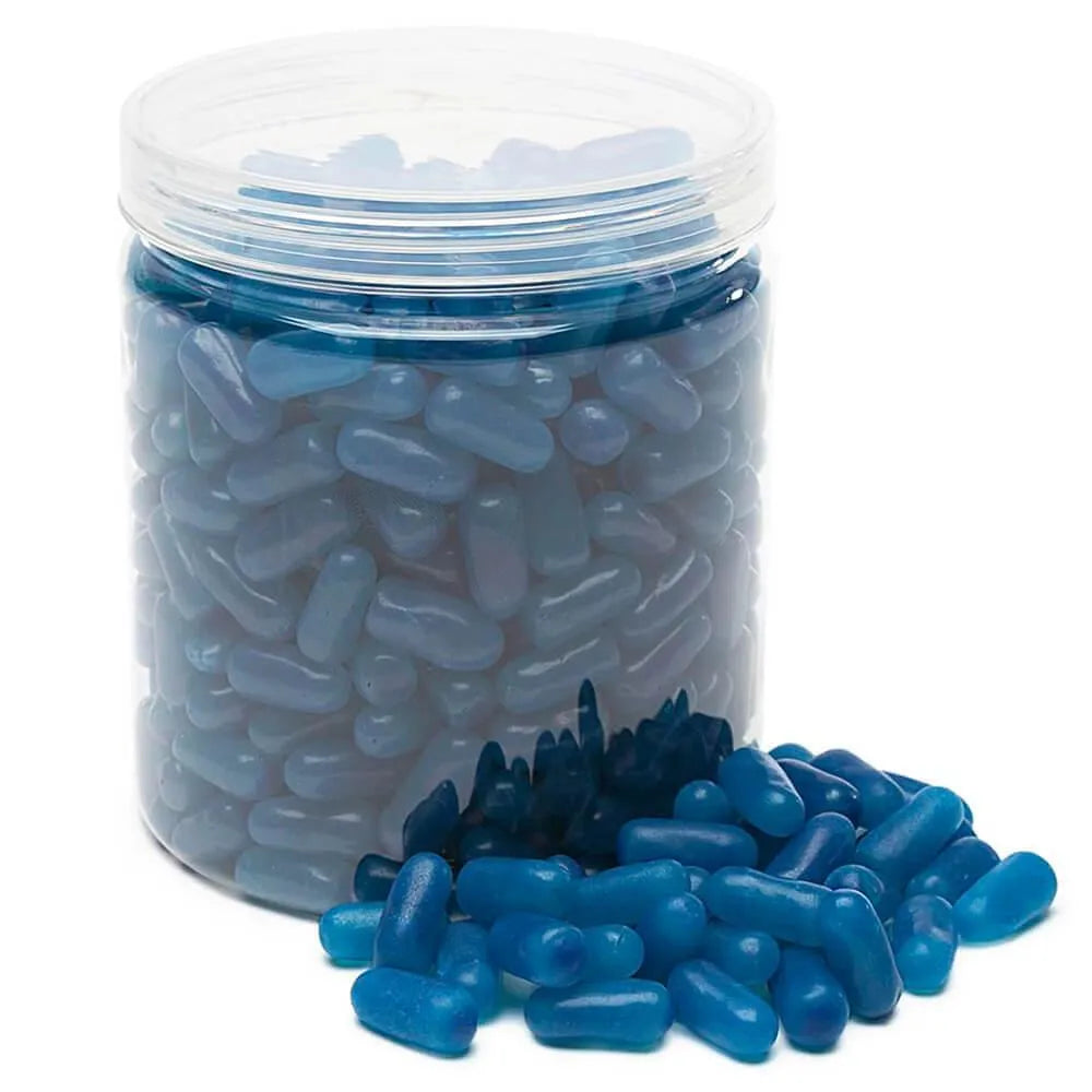 Mike and Ike Candy - Blueberry: 1.5LB Jar | Candy Warehouse