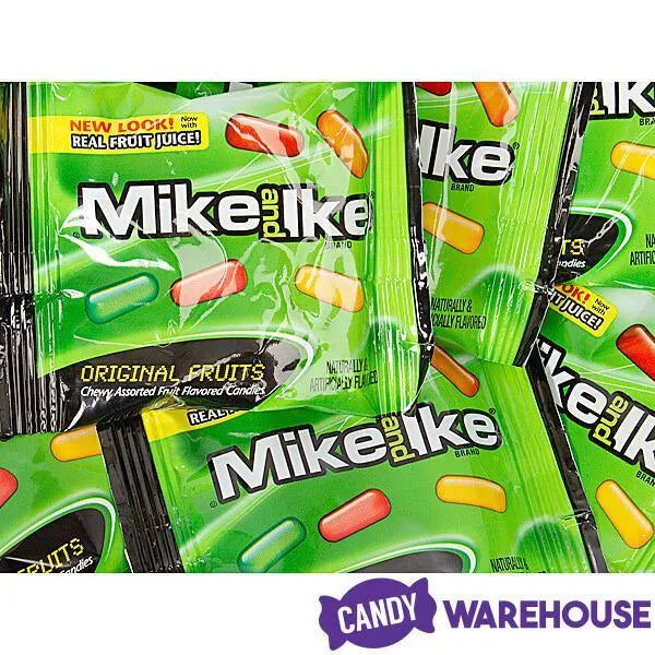 Mike and Ike Candy Snack Packs: 100-Piece Bag | Candy Warehouse