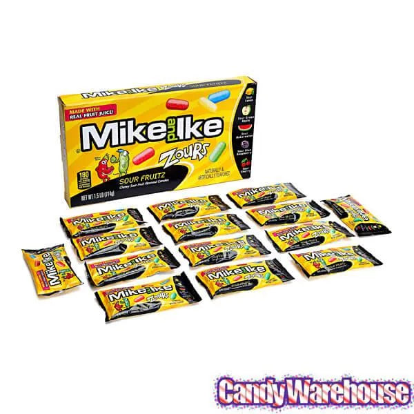Mike and Ike Zours Candy 1.5LB Giant Party Pack – Candy Warehouse