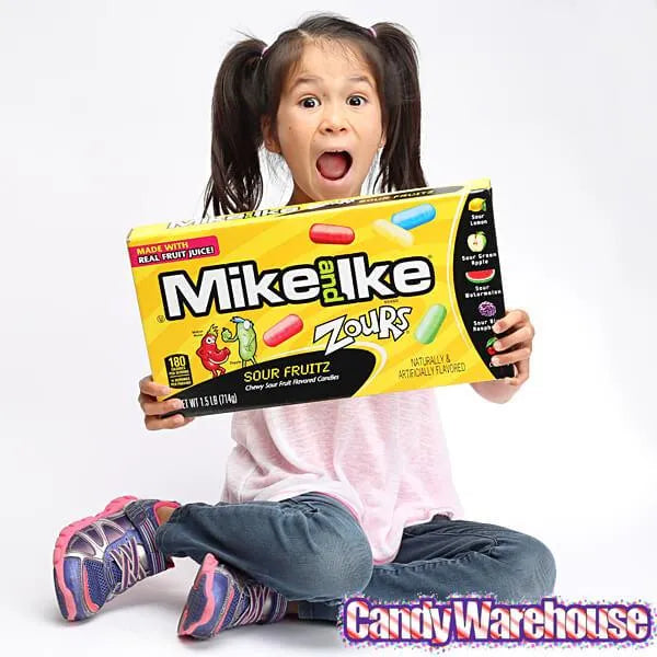 Mike and Ike Zours Candy 1.5LB Giant Party Pack | Candy Warehouse