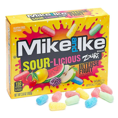 Mike and Ike Zours Candy 3.6-Ounce Packs: 12-Piece Box – Candy Warehouse