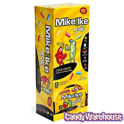 Mike and Ike Zours Candy Snack Size Packs: 24-Piece Box – Candy Warehouse