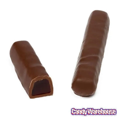 Milk Chocolate Covered Orange Jelly Candy Sticks Packs: 12-Piece Box ...