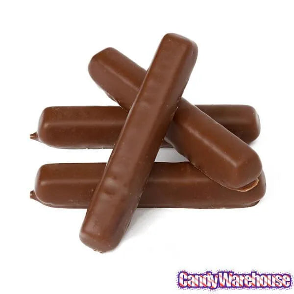 Milk Chocolate Covered Raspberry Jelly Candy Sticks Packs: 12-Piece Bo ...