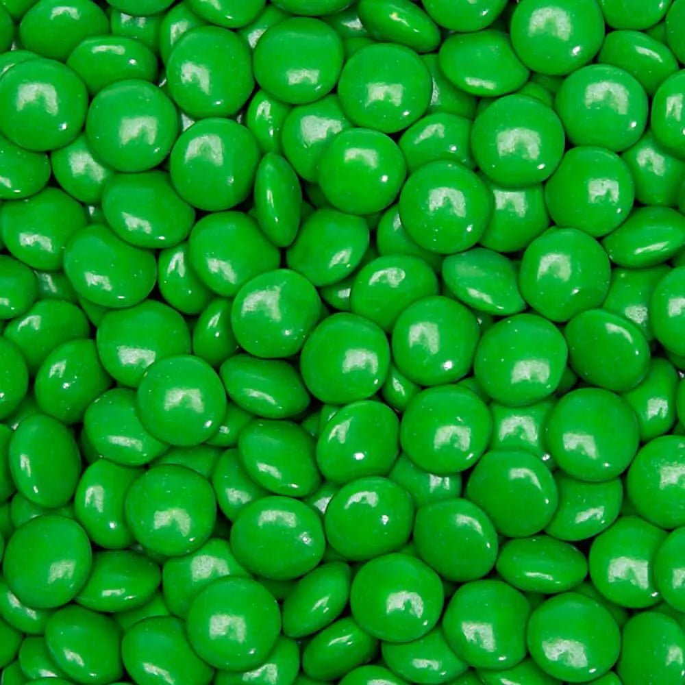 Milk Chocolate Gems - Green: 2LB Bag – Candy Warehouse