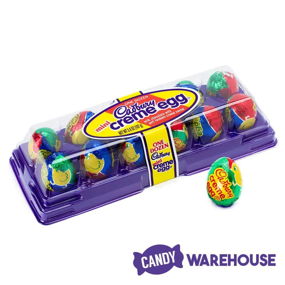Mini Cadbury Creme Eggs: 12-Piece Tray – Candy Warehouse