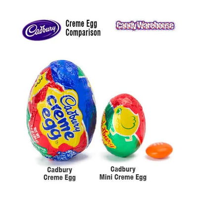 Mini Cadbury Creme Eggs: 12-Piece Tray – Candy Warehouse