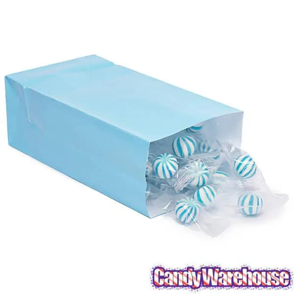 Mini Candy Treat Bags - Light Blue: 24-Piece Bag | Candy Warehouse