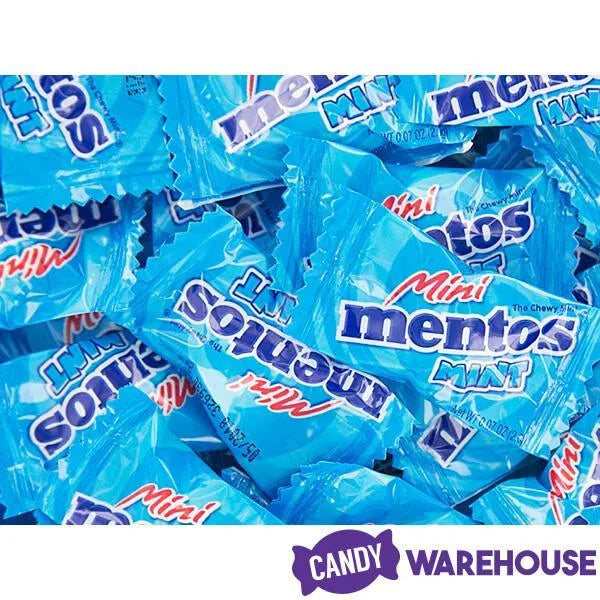 Mini Mentos Mint Candy Single Packs: 1LB Bag – Candy Warehouse