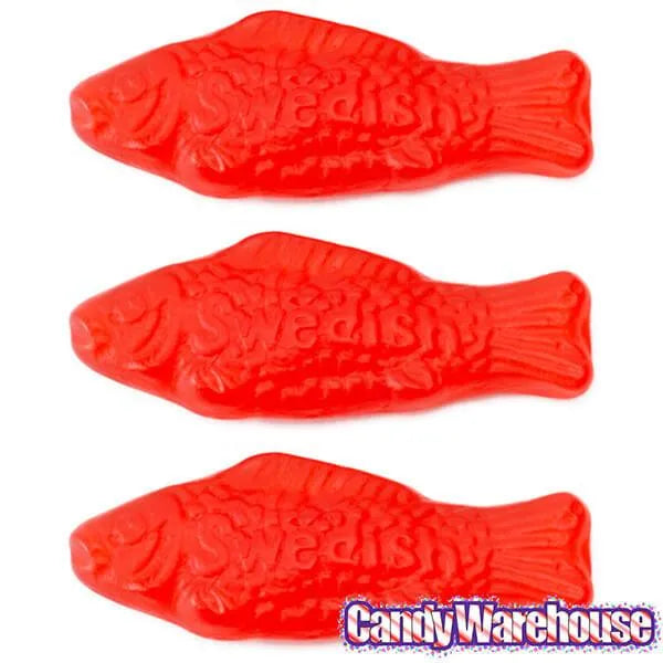 Mini Swedish Fish Candy - Red: 3.5LB Bag | Candy Warehouse