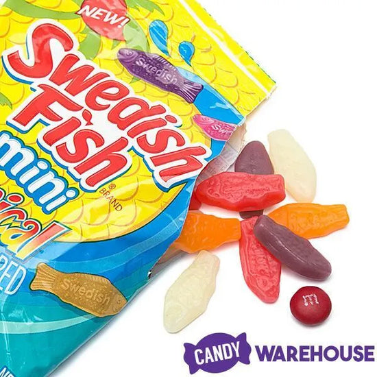 Mini Swedish Fish Candy - Tropical: 3.75LB Box | Candy Warehouse