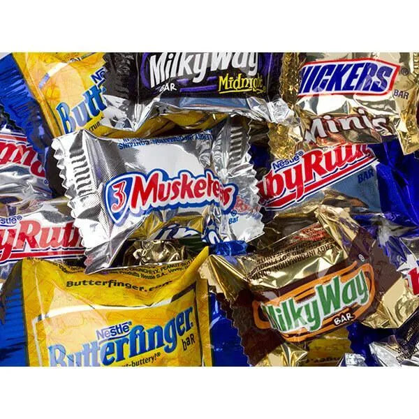 Minis Chocolate Candy Assortment: 240-Piece Bag | Candy Warehouse