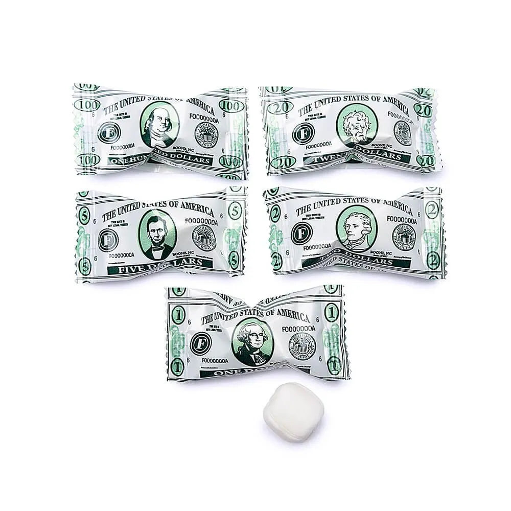 Money Wrapped Butter Mint Creams: 1000-Piece Case – Candy Warehouse