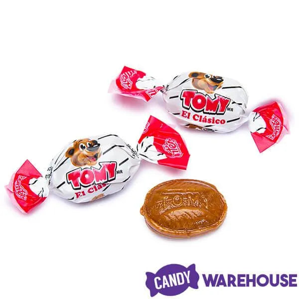 Montes Tomy Rich Butterscotch Hard Candy: 160-Piece Bag | Candy Warehouse