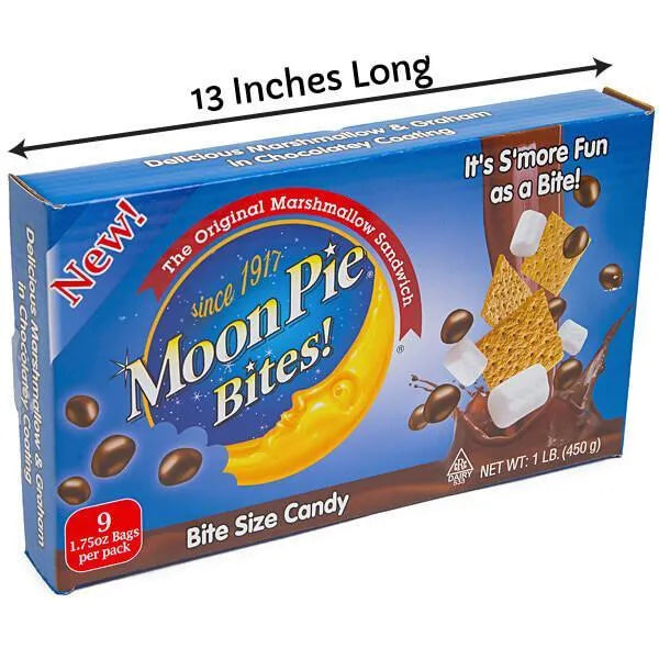Moon Pie Bites Candy: Giant 1LB Box – Candy Warehouse
