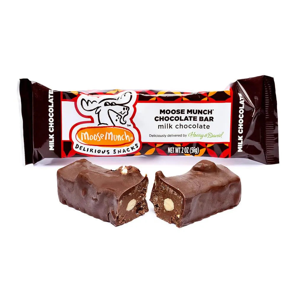 Moose Munch Candy Bars - Milk Chocolate: 6-Piece Box – Candy Warehouse