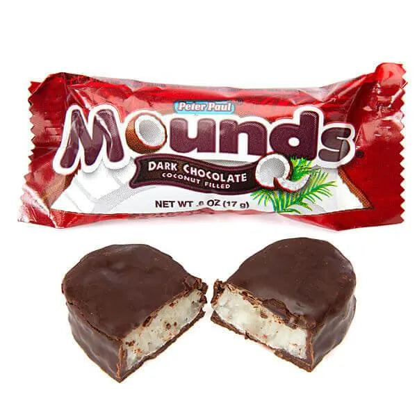 Mounds Snack Size Candy Bars: 18-Piece Bag – Candy Warehouse