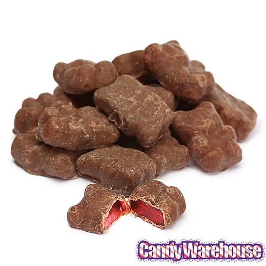 Muddy Bears Chocolate Covered Gummi Bears Theater Size Packs: 12-Piece ...