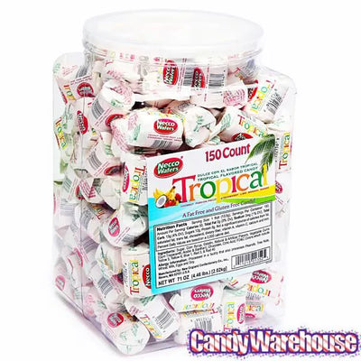 Necco Wafers Candy Mini Rolls - Tropical: 150-Piece Tub – Candy Warehouse