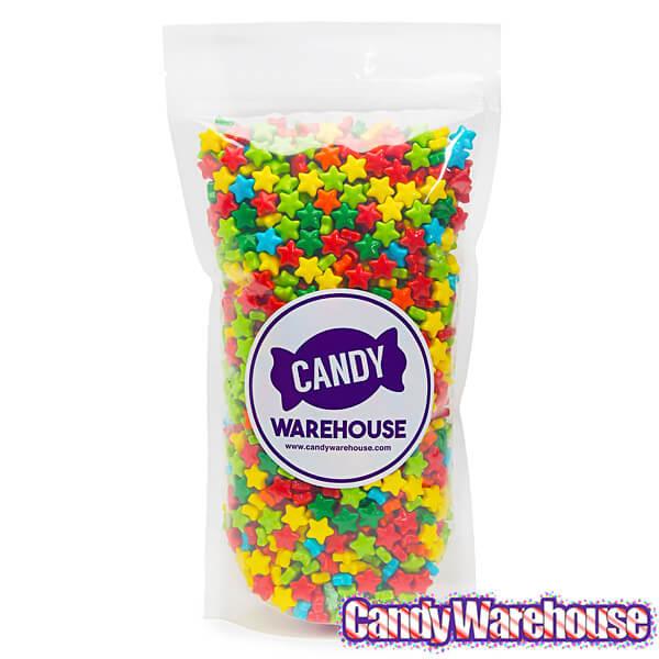 Neon Candy Stars: 2LB Bag | Candy Warehouse