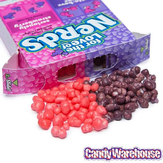 Nerds Candy 2-Flavor Packs - Strawberry & Grape: 36-Piece Box | Candy ...