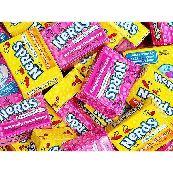 Nerds Candy Snack Size Packs: 500-Piece Case – Candy Warehouse