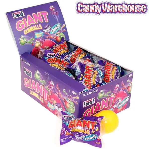 Nerds Giant Gumballs: 18-Piece Box – Candy Warehouse