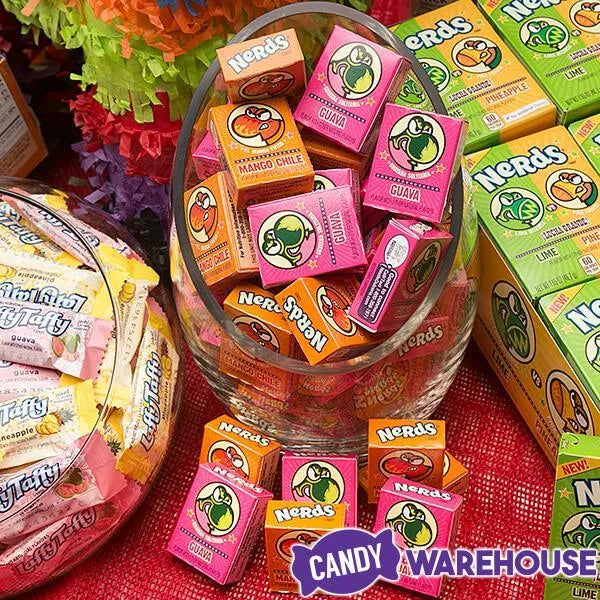 Nerds Lucha Grande Candy Snack Size Packs in 3-Ounce Bags - Guava and ...