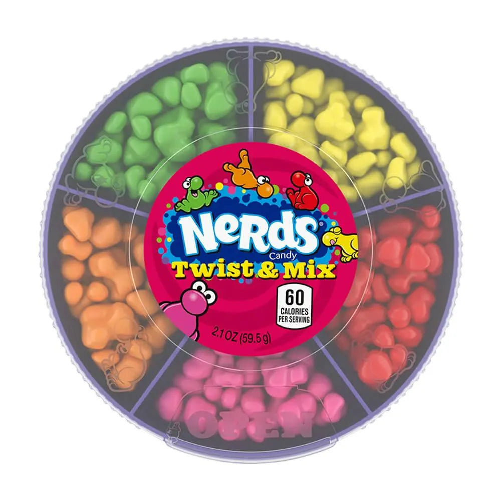 Nerds Twist and Mix Candy Packs: 6-Piece Box – Candy Warehouse