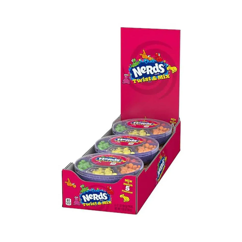 Nerds Twist and Mix Candy Packs: 6-Piece Box – Candy Warehouse