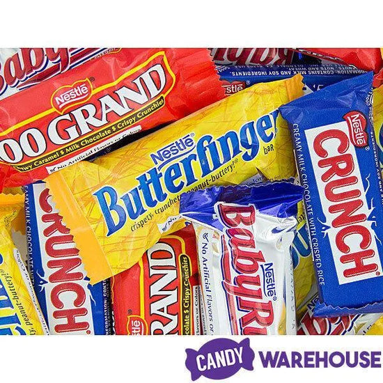 Nestle Fun Size Candy Bars Assortment: 80-Piece Bag | Candy Warehouse