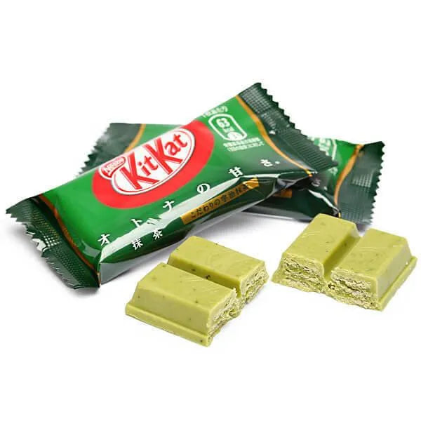 Nestle Kit Kat Snack Size Packs - Green Tea: 12-Piece Bag – Candy Warehouse