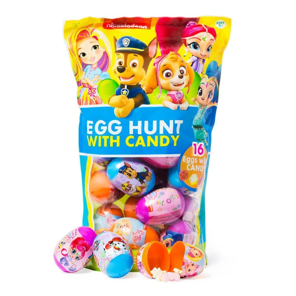 Nickelodeon Egg Hunt With Candy - 16 Count – Candy Warehouse