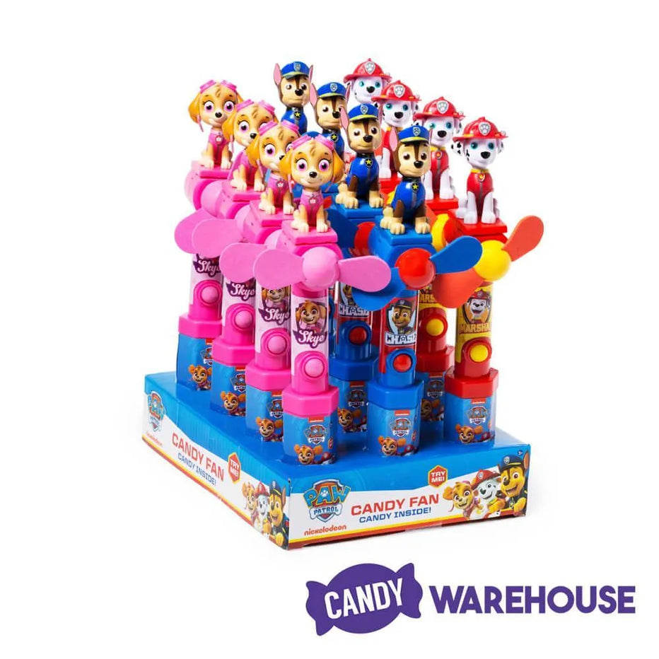 Nickelodeon Paw Patrol Candy Fan: 12-Piece Display – Candy Warehouse