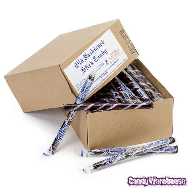 Old Fashioned Hard Candy Sticks - Blackberry: 80-Piece Box – Candy ...