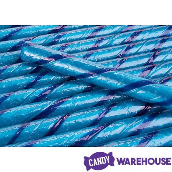 Old Fashioned Hard Candy Sticks - Blueberry: 80-Piece Box | Candy Warehouse
