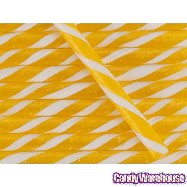 Old Fashioned Hard Candy Sticks - Lemon: 80-Piece Box – Candy Warehouse