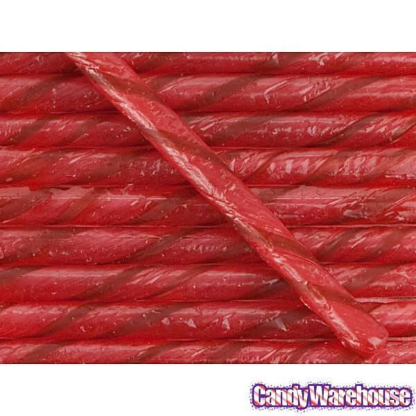 Old Fashioned Hard Candy Sticks - Raspberry: 80-Piece Box | Candy Warehouse