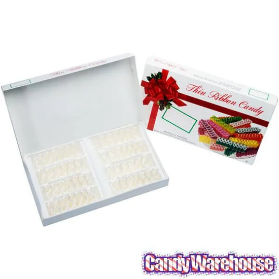 Old Fashioned Thin Ribbon Candy - White: 8-Piece Box | Candy Warehouse