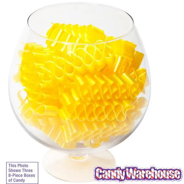 Old Fashioned Thin Ribbon Candy - Yellow: 8-Piece Box – Candy Warehouse