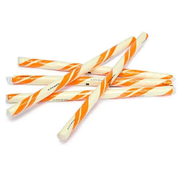 Orange Cream Hard Candy Sticks: 100-Piece Box – Candy Warehouse