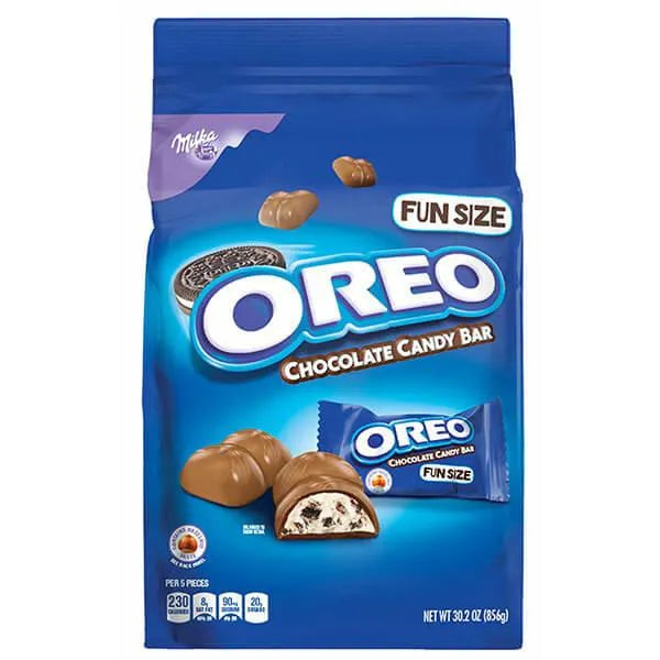 Oreo Cookie Chocolate Fun Size Candy Bars: 50-Piece Bag – Candy Warehouse