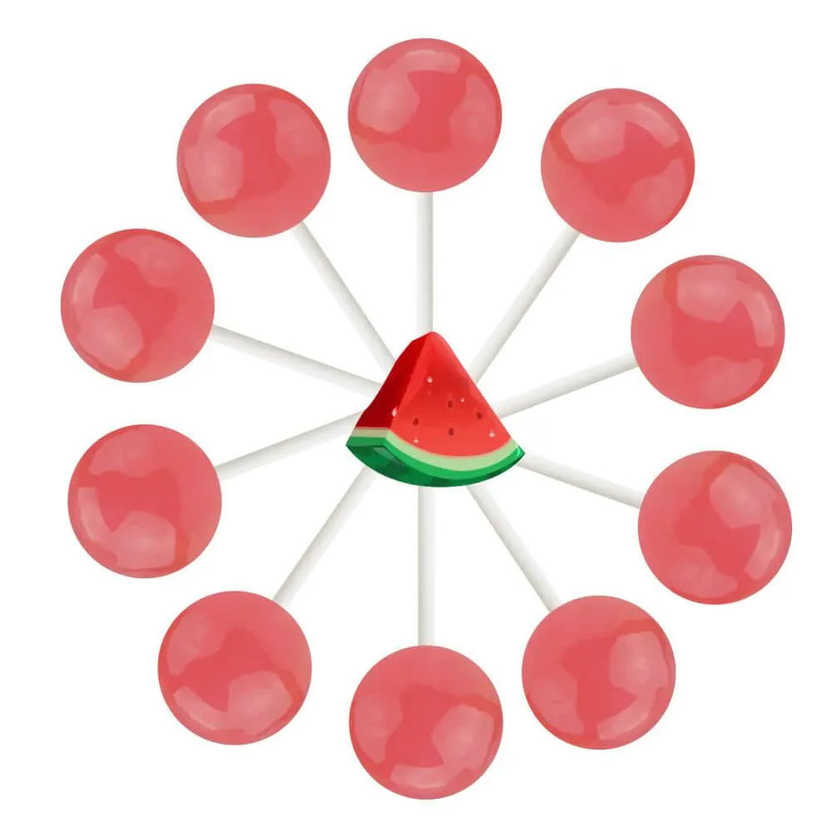Original Gourmet Watermelon Pops: 60-Piece Bag – Candy Warehouse