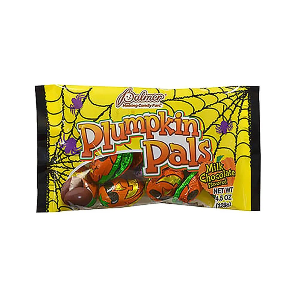 Palmer Plumpkin Pals Milk Chocolate Candy Pumpkins: 14-Piece Bag ...