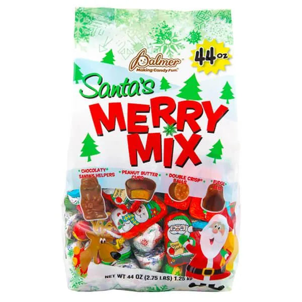 Palmer Santa's Merry Mix of Chocolate Candy: 2.75LB Bag – Candy Warehouse