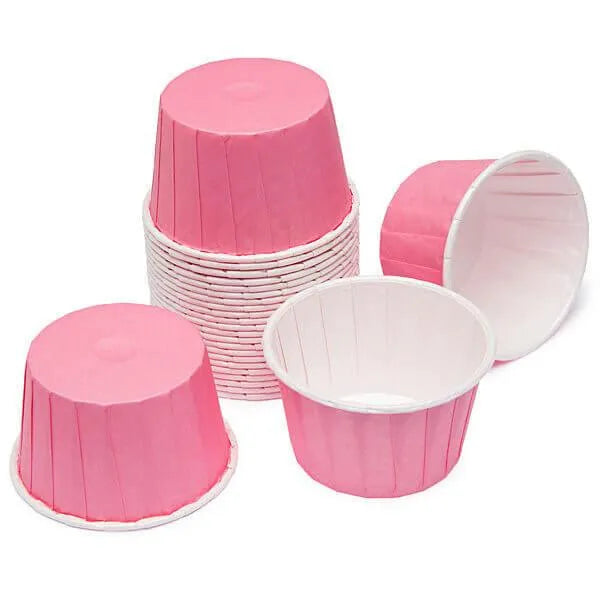 Paper 4-Ounce Candy Cups - Light Pink: 25-Piece Pack – Candy Warehouse